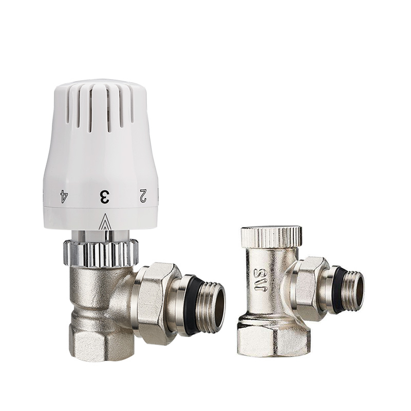 DN15 angle self-sealing ppr thermostatic radiator valve_Angle valve ...