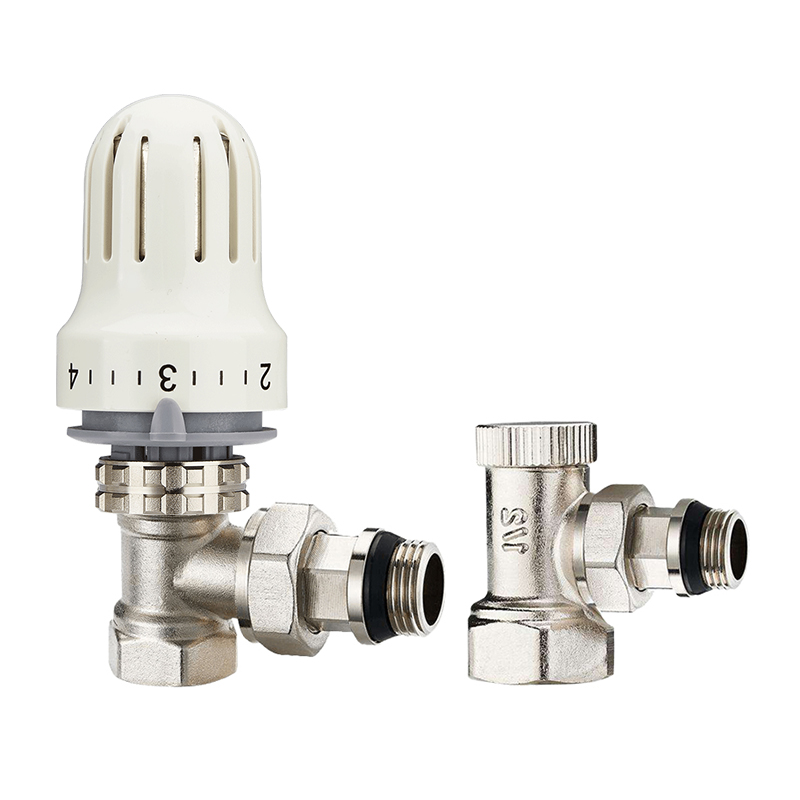 DN15 preset angle thermostatic radiator valve trv self-sealing_Angle ...