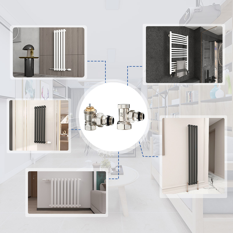 G1/2 angle thermostatic radiator valve_Angle valve_Thermostatic ...